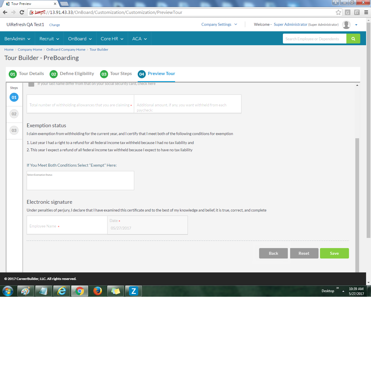 Nf 2179 Azure Uirefresh Qa Test1 Sa Login Tourbuilder Functional Do Not Show Save